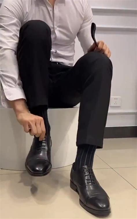 Suit Feet Shoes Socks Cock Thisvid Com