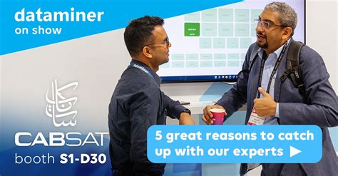 Skyline Communications On Linkedin Dataminer Dataminer Cabsat2023 Cabsat Techevent