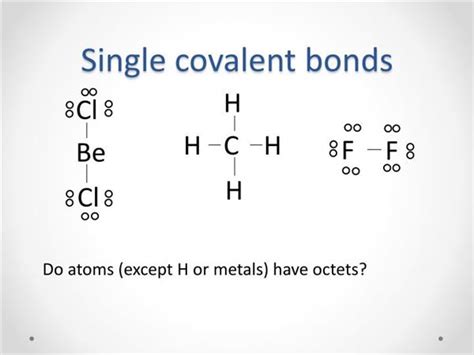 Lewis Diagram Covalent Bond