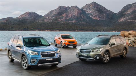 Autofile News Subaru Scores Suv Sales Record
