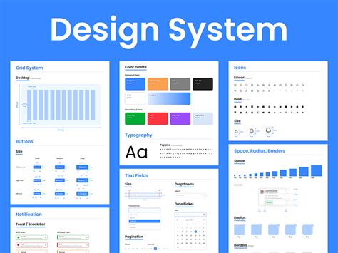 design system ui component style guide ui kit by zahidul hossain