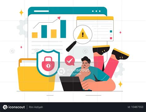 Employee Facing Issue While Analyzing Graphical Data Illustration Free Download Network