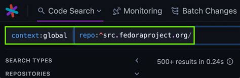 Using Sourcegraph To Search 34000 Fedora Repositories Fedora Magazine