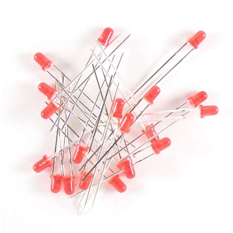 Led 3mm Red N8 Synthesizers