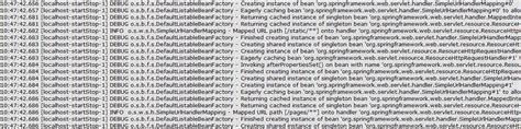 如何去掉tomcat启动打印巨多DEBUG信息 CSDN社区