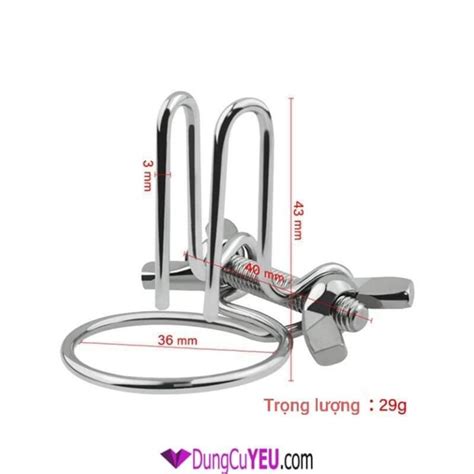 Dụng cụ nong niệu đạo nam inox giá rẻ dùng hành dương vật trong Bdsm