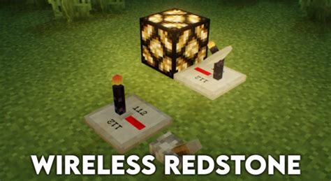 Wireless Redstone Mod For Minecraft 1122 1112 1102