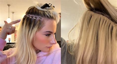 Step By Step Guide How To Apply Beaded Sew In Hair Extensions At Home