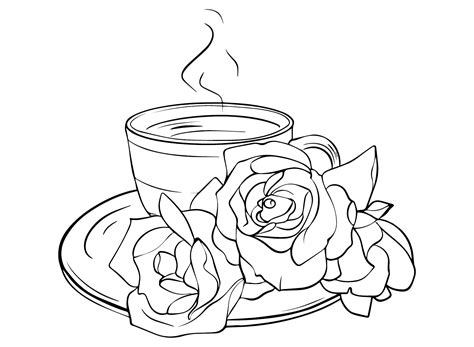34 Páginas Para Colorear De Café Gratis E Imprimibles Para Niños Y Adultos