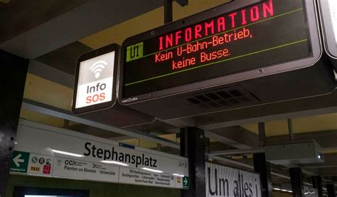 U Bahnen Und Busse Stehen Auch Heute In Hamburg Still Mit Ausnahmen Für Die Schulen Mopo