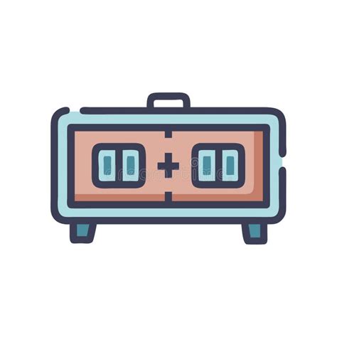 Stylish Retro Flip Clock Graphic Stock Illustration Illustration Of Graphic Flip 351574140