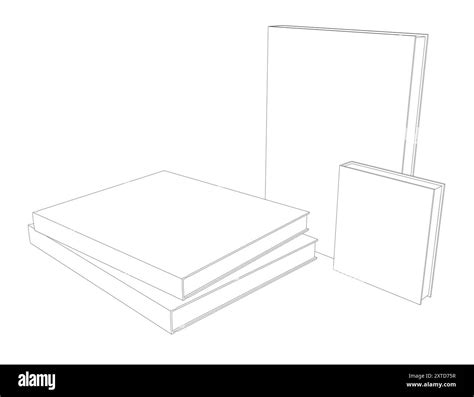 Book Cover Page Drawing Stock Vector Images Alamy