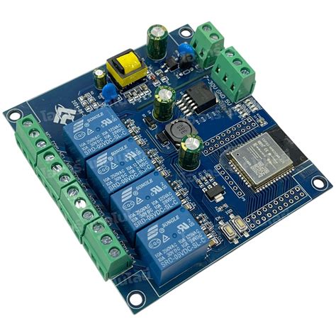 ESP32 Relay X4 บอรด ESP32 พรอมรเลย 4 ชอง AC DC 220VAC 7 30VDC