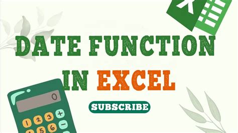 Excel Date Functions How To Work With Dates And Time In Excel With