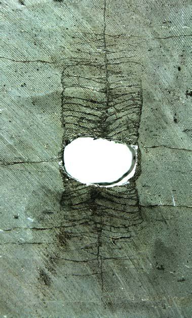 Fractures Pattern Observed After The Laboratory Test I By Means Of A