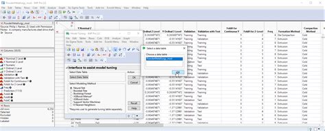 Graphical User Interface To Automate The Process Of Model Tuning Jmp