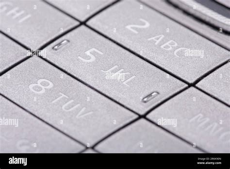 Old Mobile Phone Keypad Stock Photo Alamy