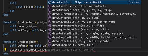 playdate luacats vscode autocomplete types and inline playdate sdk