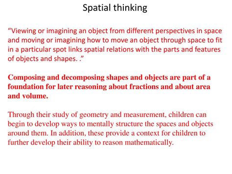 Ppt Development Of Spatial Thinking Geometry And Physics Powerpoint Presentation Id 1178637