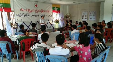 ဘီးလင်းမြို့နယ် ကြက်ခြေနီအသင်းခွဲ့နှင့် မွန်မြတ်စေတနာကုသိုလ်ပြုလူငယ်အဖွဲ့တို့ပူးပေါင်း၍ ရှေးဦးပ