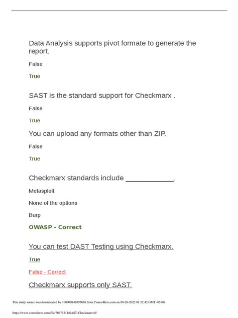 Sast Checkmarx Pdf Data Management Computer Science