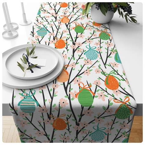 Spring Table Runner Etsy