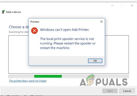 Fix The Local Printer Spooler Service Is Not Running