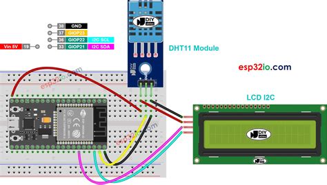 Iot Based Esp32 Wi Fi Weather Station Using Dht11 And 40 Off