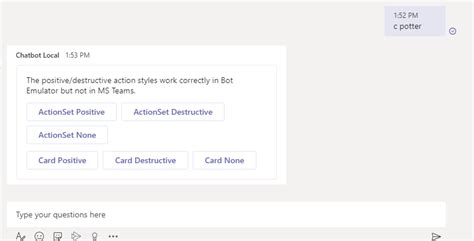 Ms Teams Rendering Desctructive Button Type Not Rendered Correctly · Issue 4296
