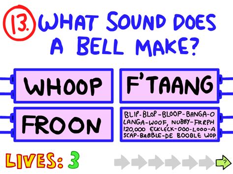Question 13 The Impossible Quiz The Impossible Quiz Wiki