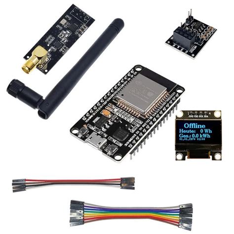 Compact Opendtu For Hoymiles Diy Kit Esp32 Ssd1306 Nrf24l01 Antenne Cable £18 83 Picclick Uk