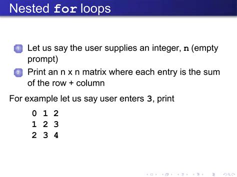 Practiceexercisescontrolflowpptx