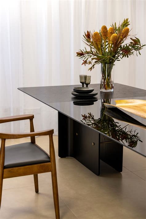 Mesa De Jantar Retangular Eros Sala De Jantar LIV Decora