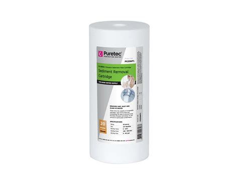 Puretec 10l Sediment Filter Cartridge 20 Micron From Reece