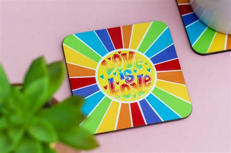 Love Is Love Coaster Jg Illustrations