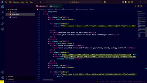 Webdevelopment Html Css Netflixclone Uiux Learningjourney Sri Chaitanya