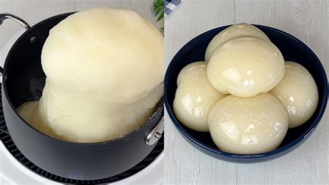 Cassava Fufu Recipe How To Make No Smell Cassava Fufu Youtube