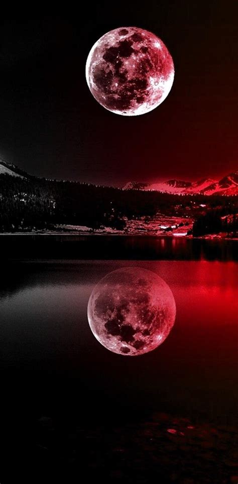 Crimson Moon Wallpapers Wallpaper Cave