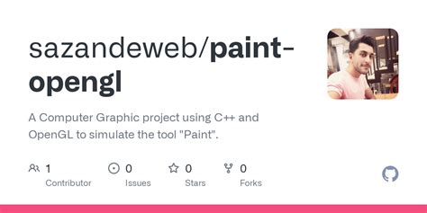 Github Sazandeweb Paint Opengl A Computer Graphic Project Using C And Opengl To Simulate