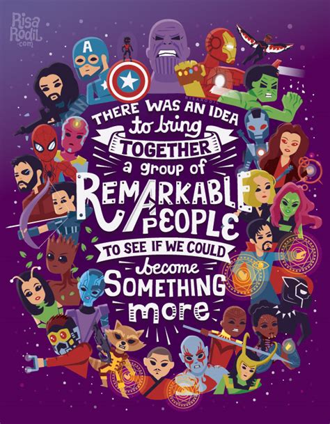 MCU Character Poster By Risa Rodil R Marvelstudios