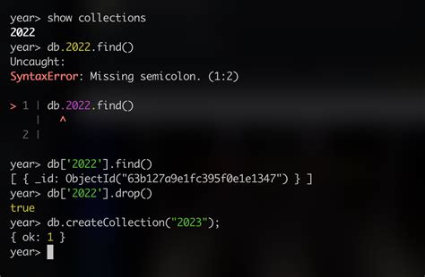 Syntaxerror Happy New Year Working With Data Mongodb Developer Community Forums