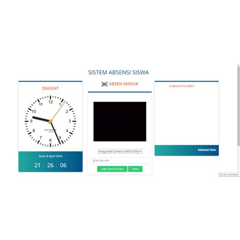 Jual Aplikasi Absensi Sekolah Online Berbasis Qr Code Shopee Indonesia