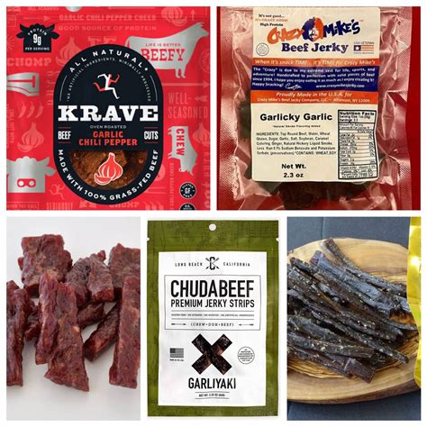 Garlic Beef Jerky Variety Pack Premium Quality Snacks