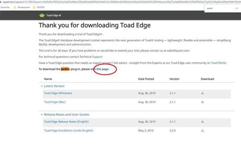 How To Download Command Line Tool For Jenkins Continuous Integration Plugin With Toad Edge