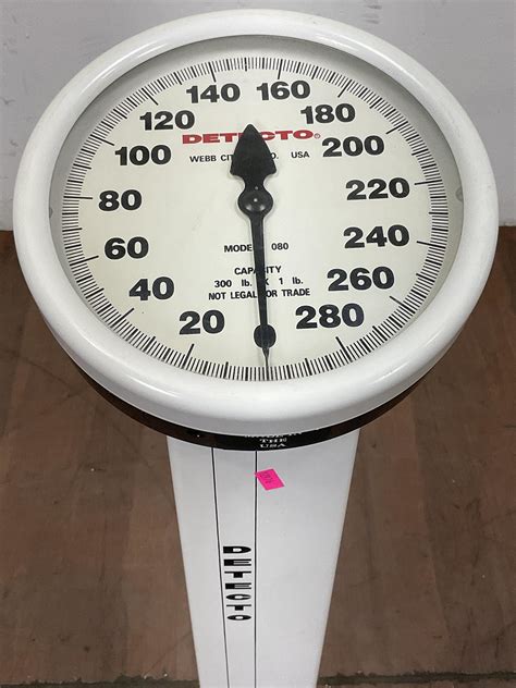 Lot Vintage Detecto Weight Scale