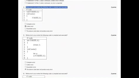 Week 3 Assignment Solutions Of Nptel C Programming And Assembly