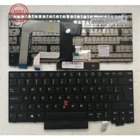 Br Sp La Keyboard For Lenovo For Thinkpad T470 A47 Vicedeal