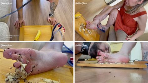 Snack Time Banana With Spit Goddess Grazi Brazilian Domination Clips Sale