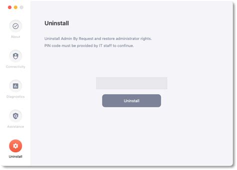 the macos and linux client user interfaces