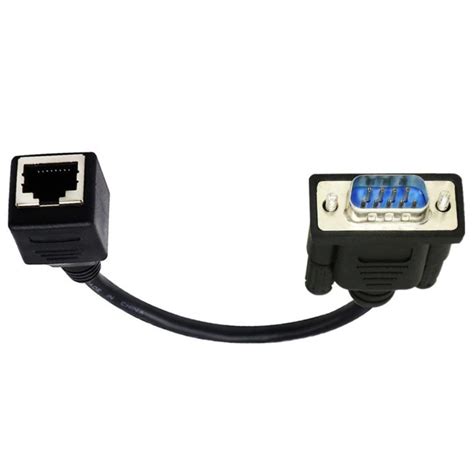 Db9 Adapters 9pin Rs232 Db9 Male Female Adapters Connectors Db9 Rs232 To Rj45 Lazada Singapore